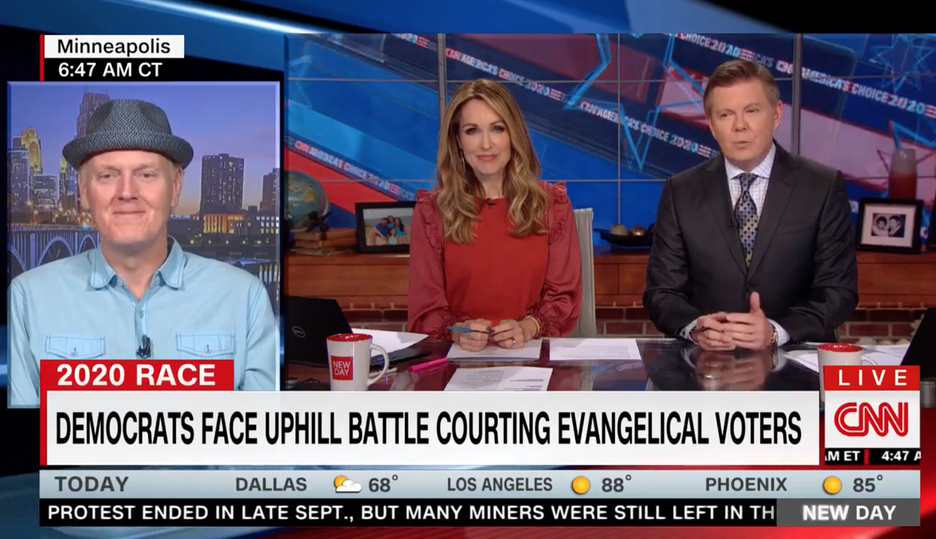 CNN - Pastor’s Mission to Teach Democrats How to Court Evangelicals