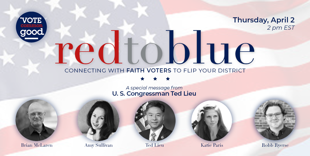Red to Blue - Vote Common Good