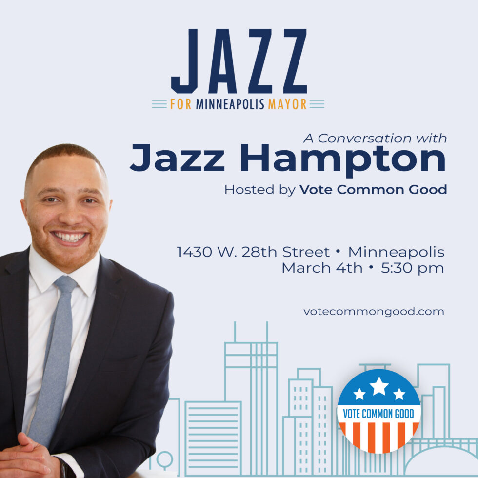 Meet Mayoral Candidate Jazz Hampton at Grace-Trinity Community Church ...